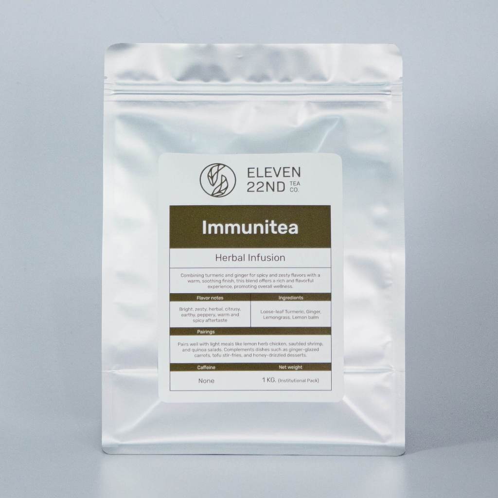 IMMUNITEA HERBAL INFUSION 500g 1kg Refresher or Hot Tea for Cafe Hotel ...