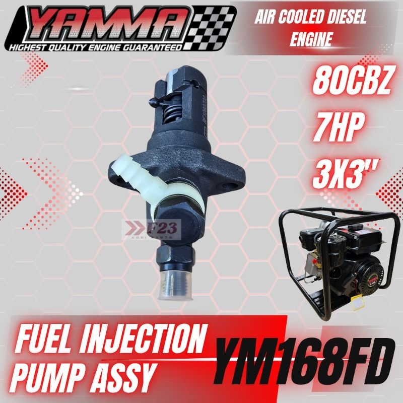 Fuel Injection Pump Assy Yamma 7HP YM168FD 80CBZ 3X3 Diesel Engine with ...
