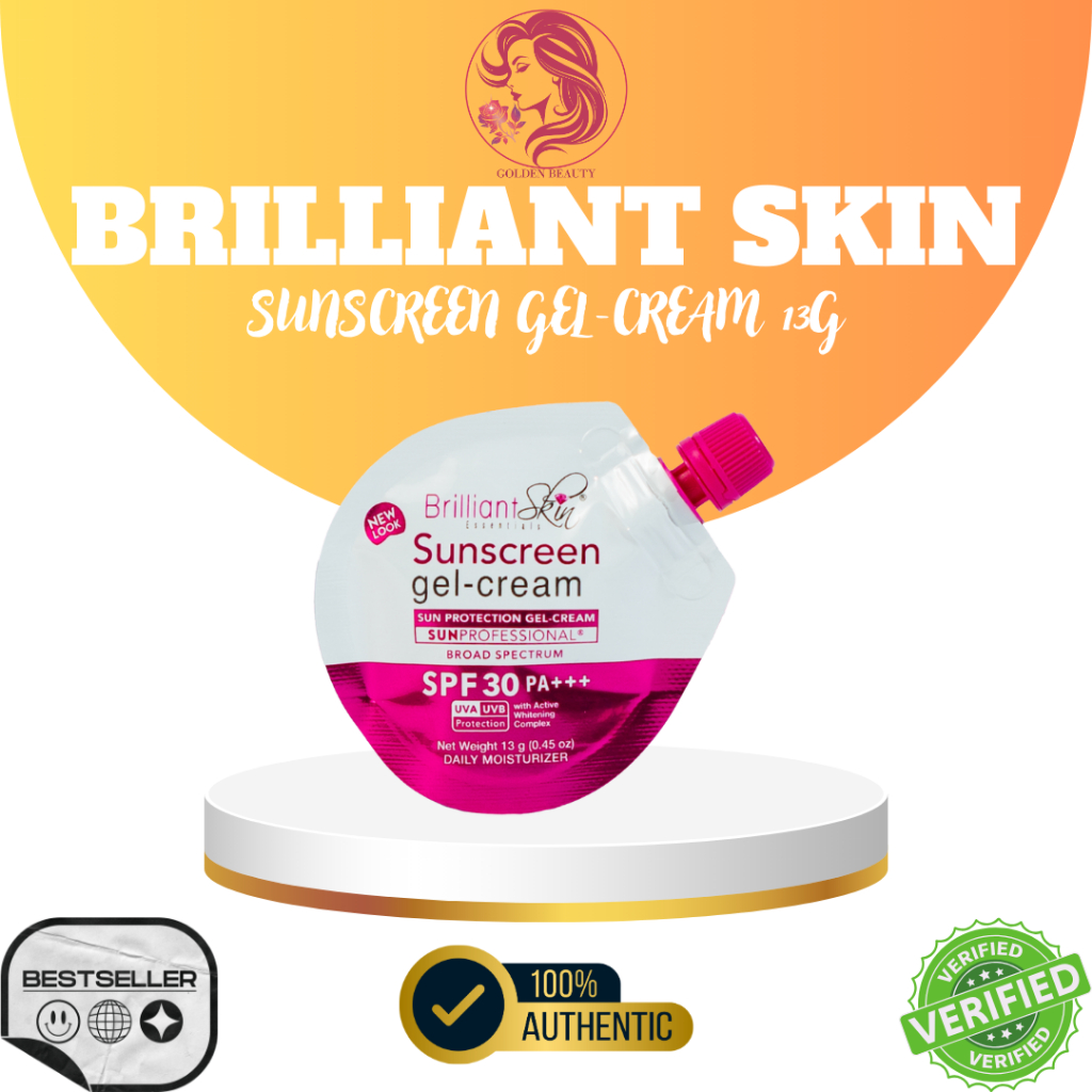 Brilliant Sunscreen Gel-Cream SPF 30 13g | Shopee Philippines