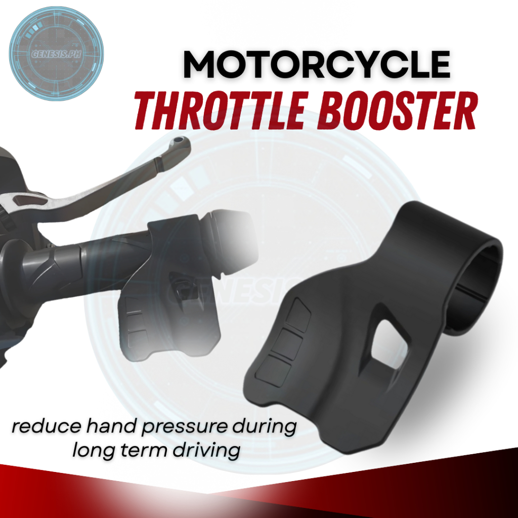 Genesis Motorcycle Throttle Grip Booster Handle Clip Grips Clamp ...