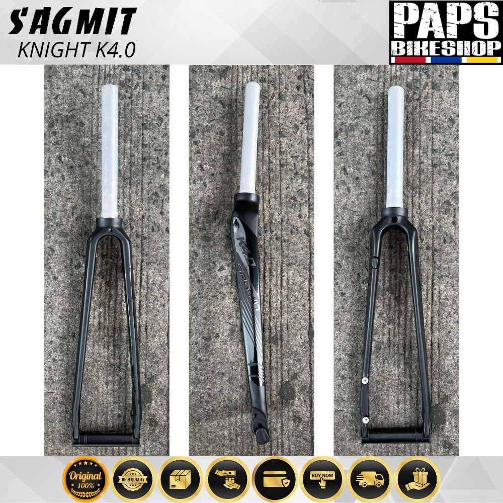 SAGMIT KNIGHT K4.0 RIGID FORK 700c/Gravel | Shopee Philippines