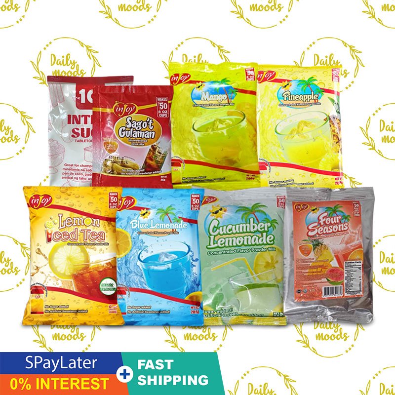 Injoy Concentrated Palamig Powder mix with sugar 10x | Shopee Philippines