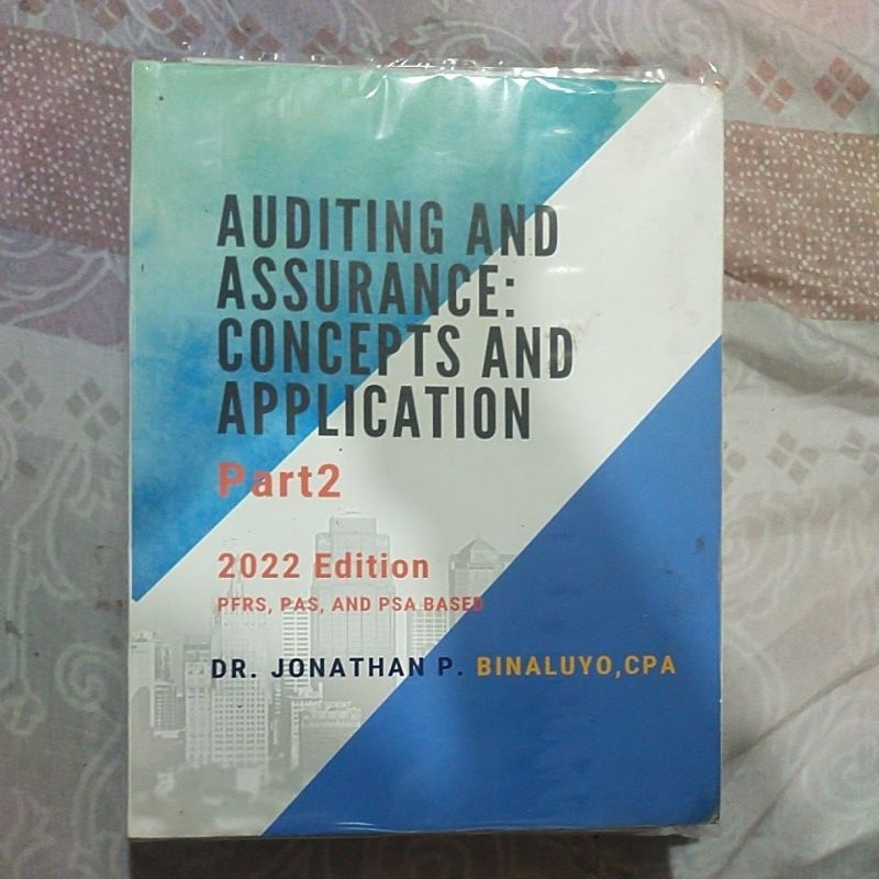 Auditing and Assurance Concepts and Application part 2 (2022) | Shopee Philippines