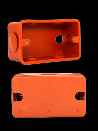 PVC Orange Utility Box Square Junction For Electrical Sold Per Piece ...