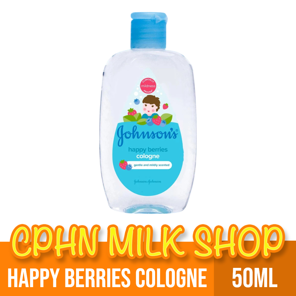 Johnson's Baby Cologne Happy Berries 50ml | Shopee Philippines
