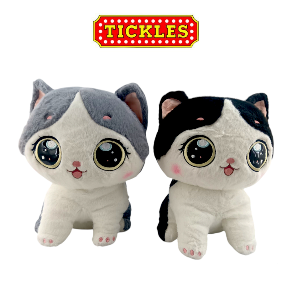 Tickles Chloe Cat (Black & Grey) | Shopee Philippines