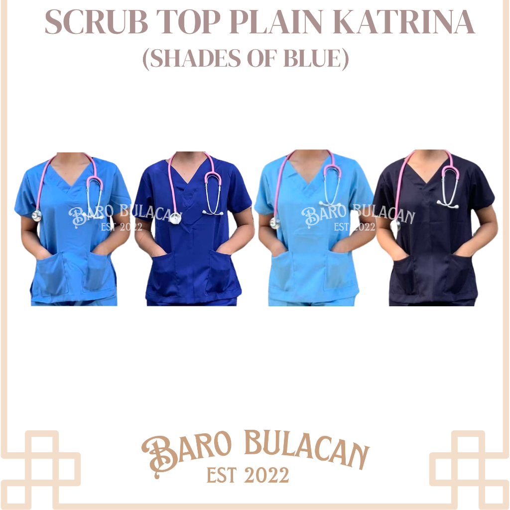 Baro Bulacan Quality Scrub suit Uniform Medical wear for Nurses ...