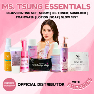 MS TSUNG Rejuvenating Set | Serum Facial Foaming Cleanser Lotion ...