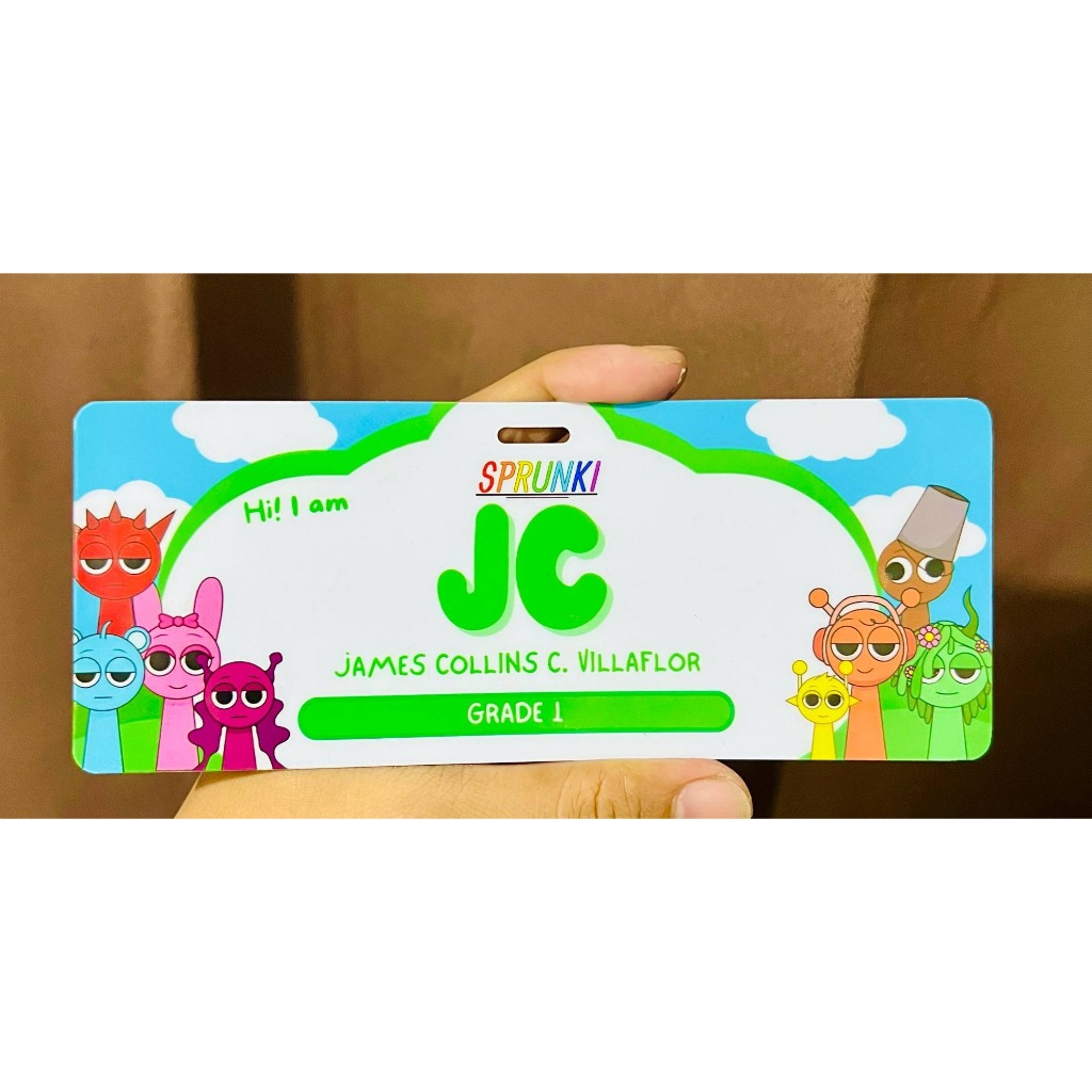 Personalized Name Tags-PVC (with ID lace) | Shopee Philippines