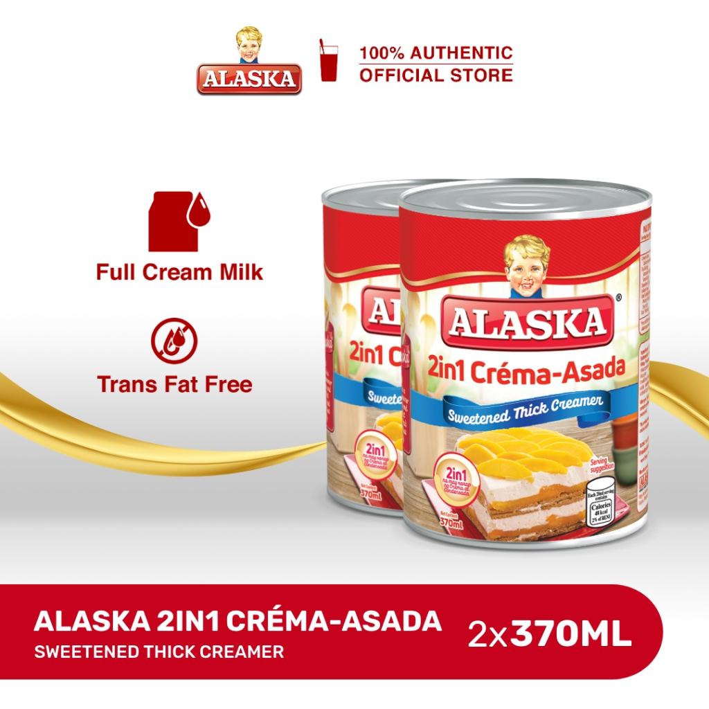 Alaska Crema-Asada 370ml | Set of 2 | Shopee Philippines