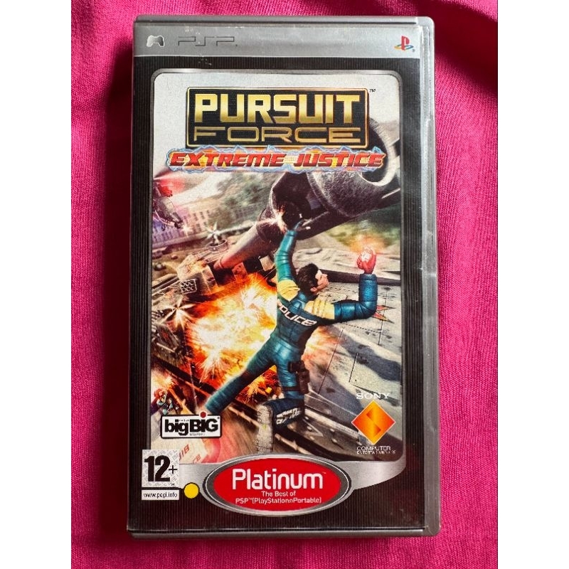 PSP Pursuit Force: Extreme Justice (R2, CIB) | Shopee Philippines