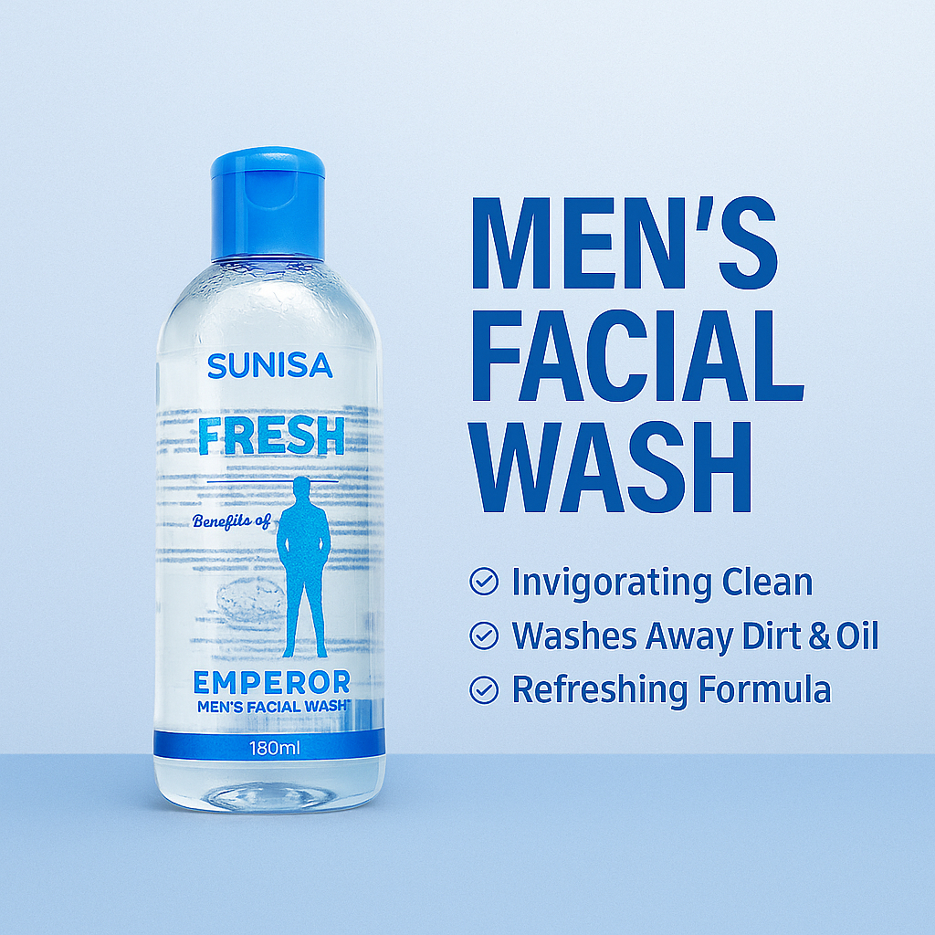 SUNISA Fresh Emperor Intimate Wash for Men – Anti-Itch, Anti-Fungal ...
