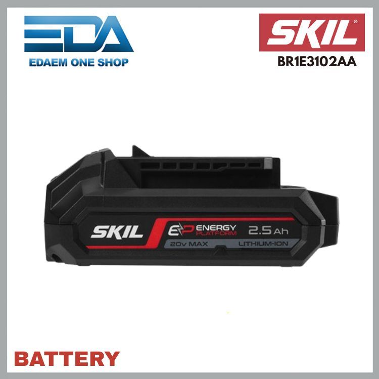 Skil 2.5 AH 20V Lithium Ion Battery for Cordless Drills - BR1E3102AA ...