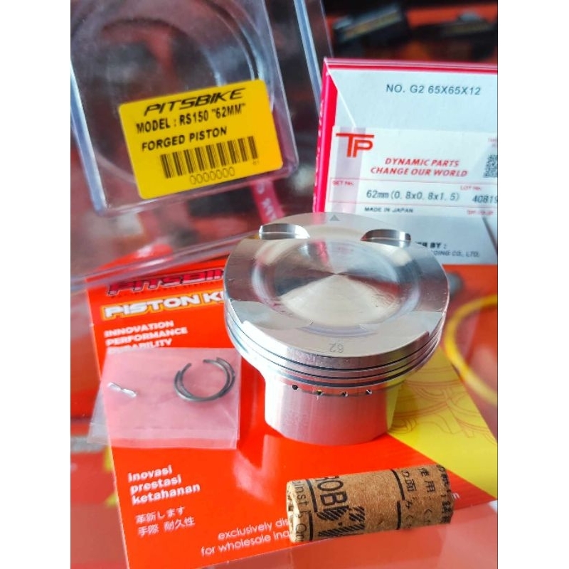 PITSBIKE RS150 SNIPER PISTON KIT 62MM / 63MM SONIC GTR Rs 150 fi RACING ...