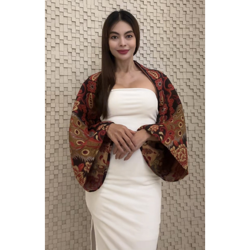 Ruby Reversible Yaeko Kimono (Bouquet Pashmina) | Shopee Philippines