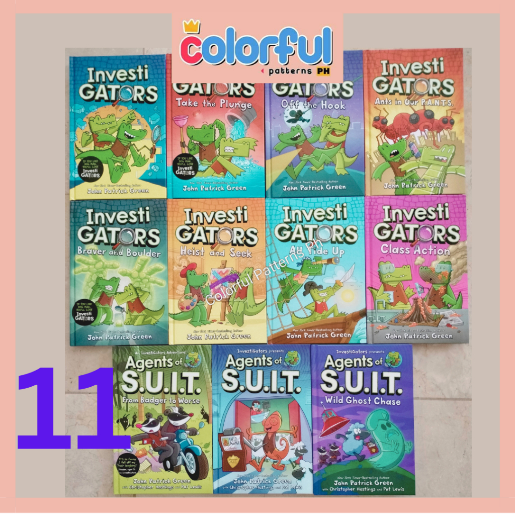 Investigators Series (11 books/set) | Shopee Philippines