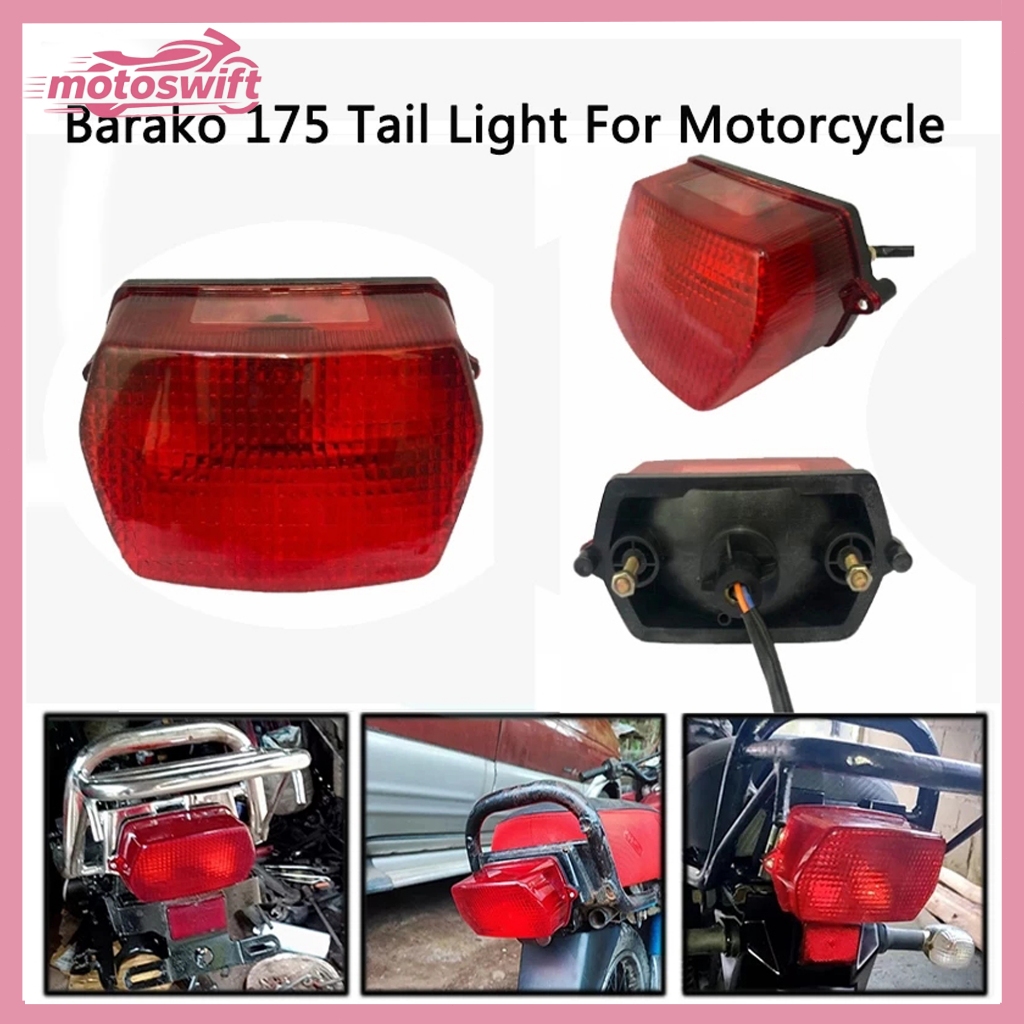 KAWASAKI Barako 175 Tail Light Motorcycle Tail Lamp Assy Brake Light ...