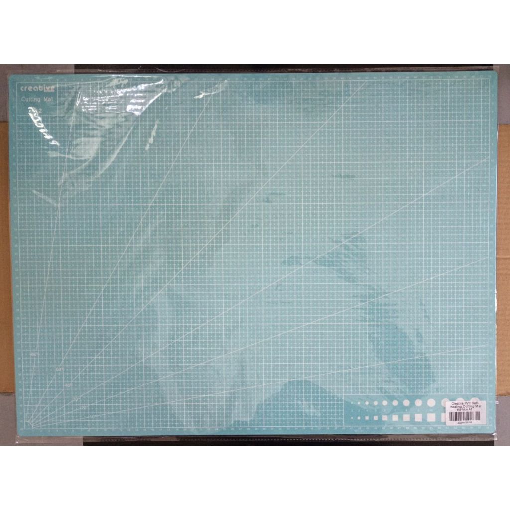 Creative PVC Self-healing Cutting Mat Sky-Blue A2 Size for Crafts & DIY ...