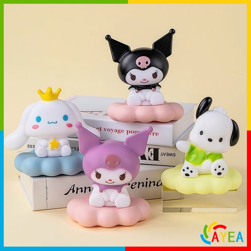 Sanrio Kuromi 3D Cloud Night LightCartoon LED Light Toy Anime Bedside ...