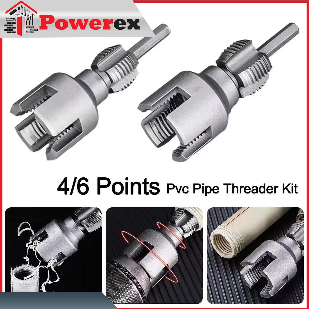 Integrated Internal and External Thread Pipe Threading Tool for 1/2 ...