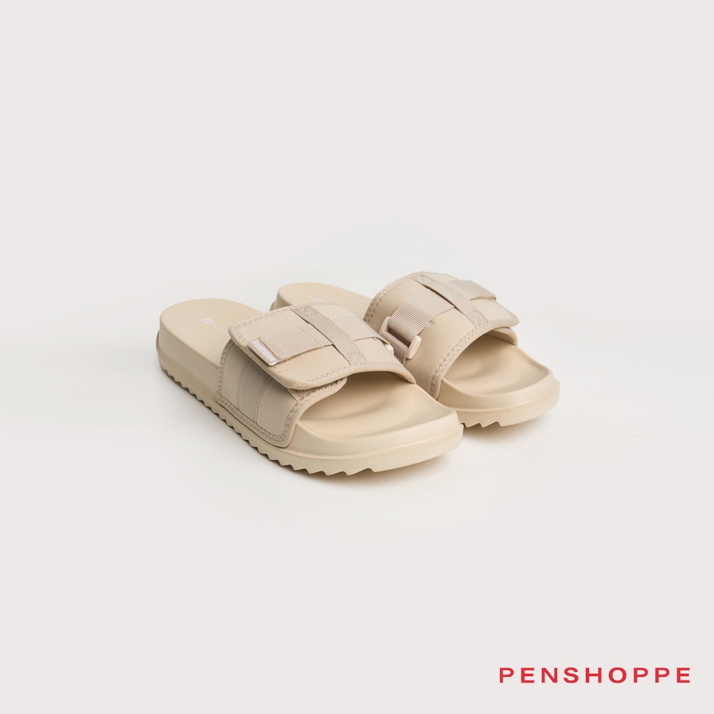 Penshoppe Nylon Foam Band Sliders Slippers with Rubber Sole For Women ...