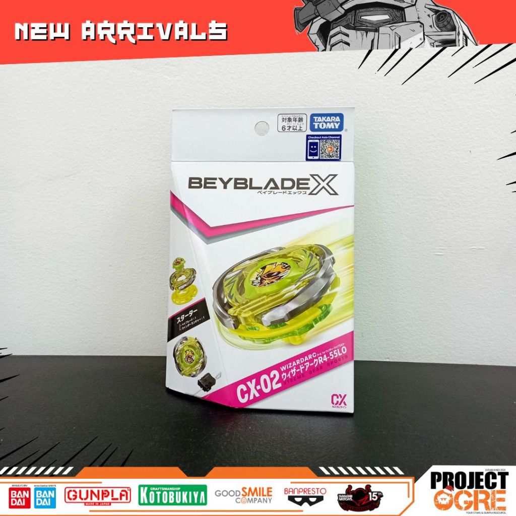 Beyblade X CX-02 Starter Wizard Arc R4-55LO | Shopee Philippines