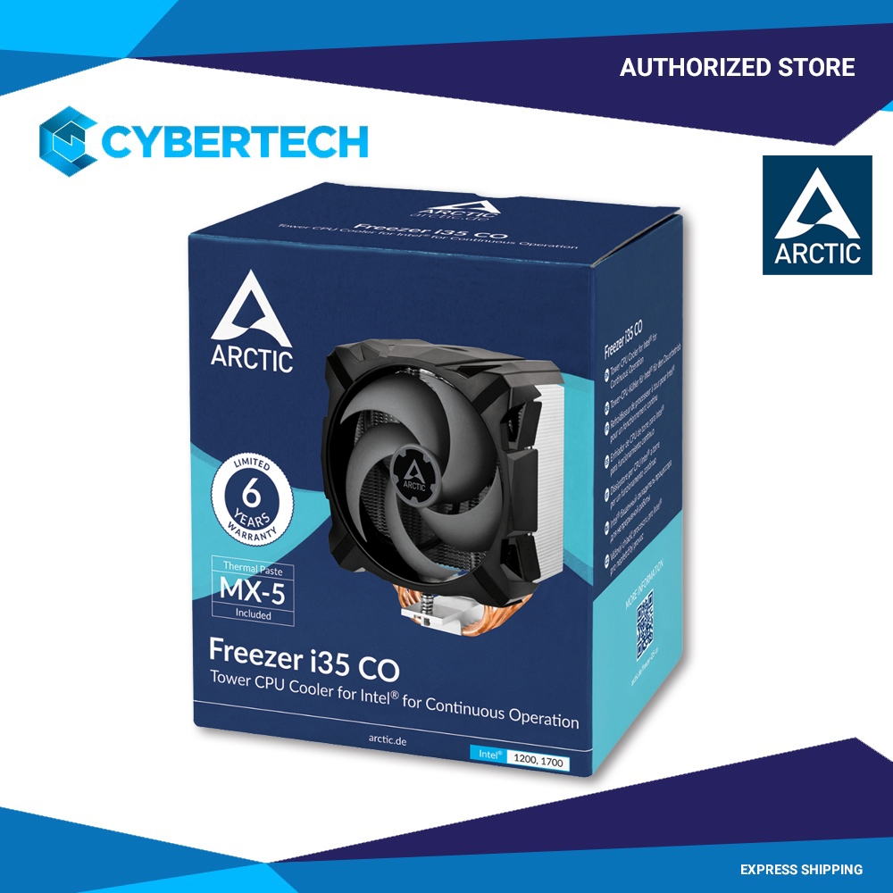 ARCTIC Freezer i35 CO - Tower CPU Cooler, Intel Specific, 0-1800 RPM ...