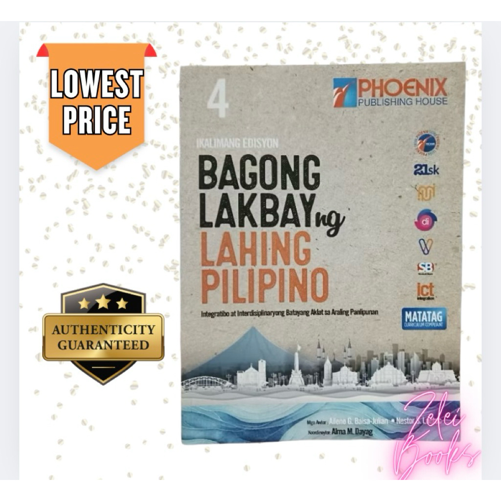 Bagong Lakbay ng Lahing Pilipino Grade 1-6 Matatag Phoenix 5th edition ...