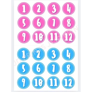 Shop number sticker for notebook for Sale on Shopee Philippines