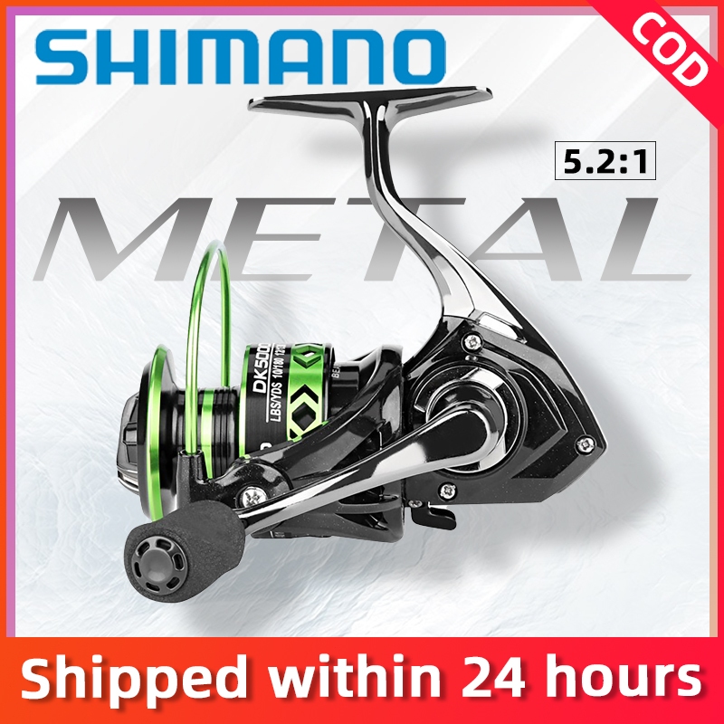 【COD】Fishing Reel 5.2:1 Full Metal 3000-5000 Spinning Reel Metal Bait ...