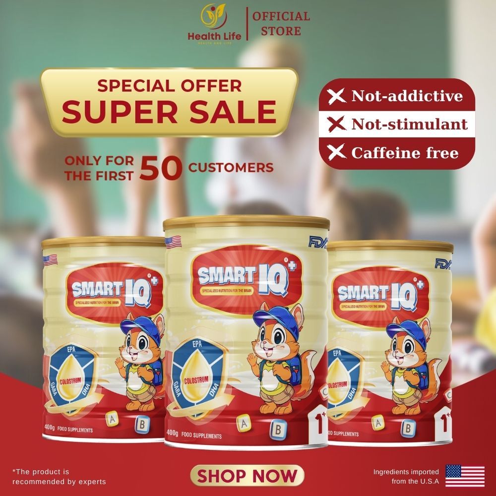 Smart IQ Brain Growth Milk – Autism & Learning Support Formula with DHA ...