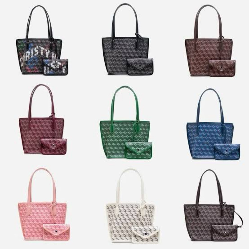RUSSO MONOGRAM TOTE (CHRISTY NG) | Shopee Philippines