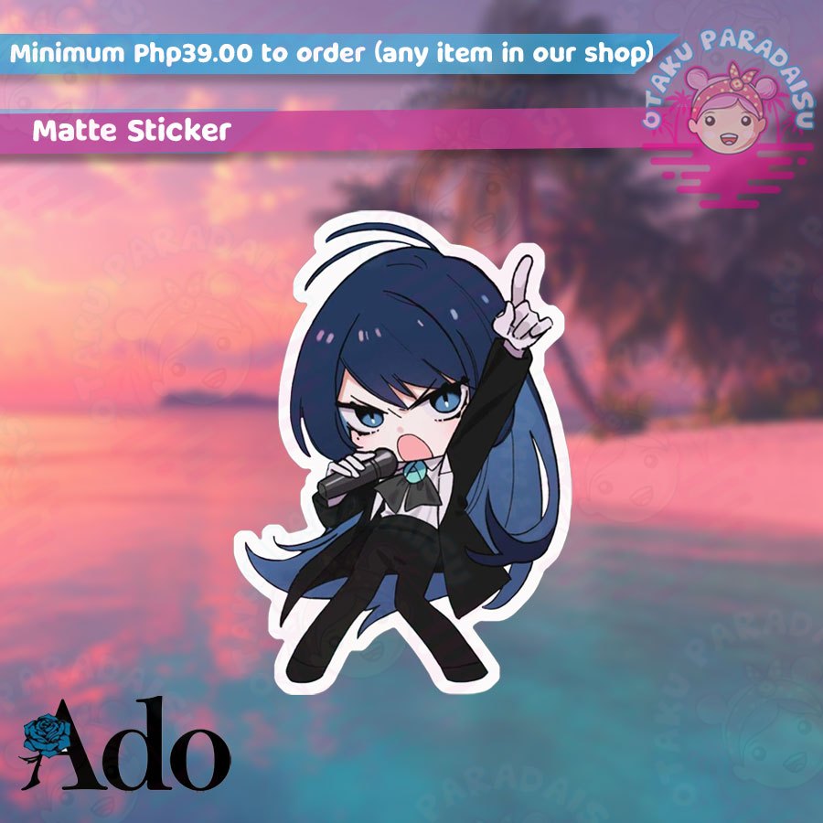 Ado Sticker Waterproof Vinyl Sticker | Shopee Philippines