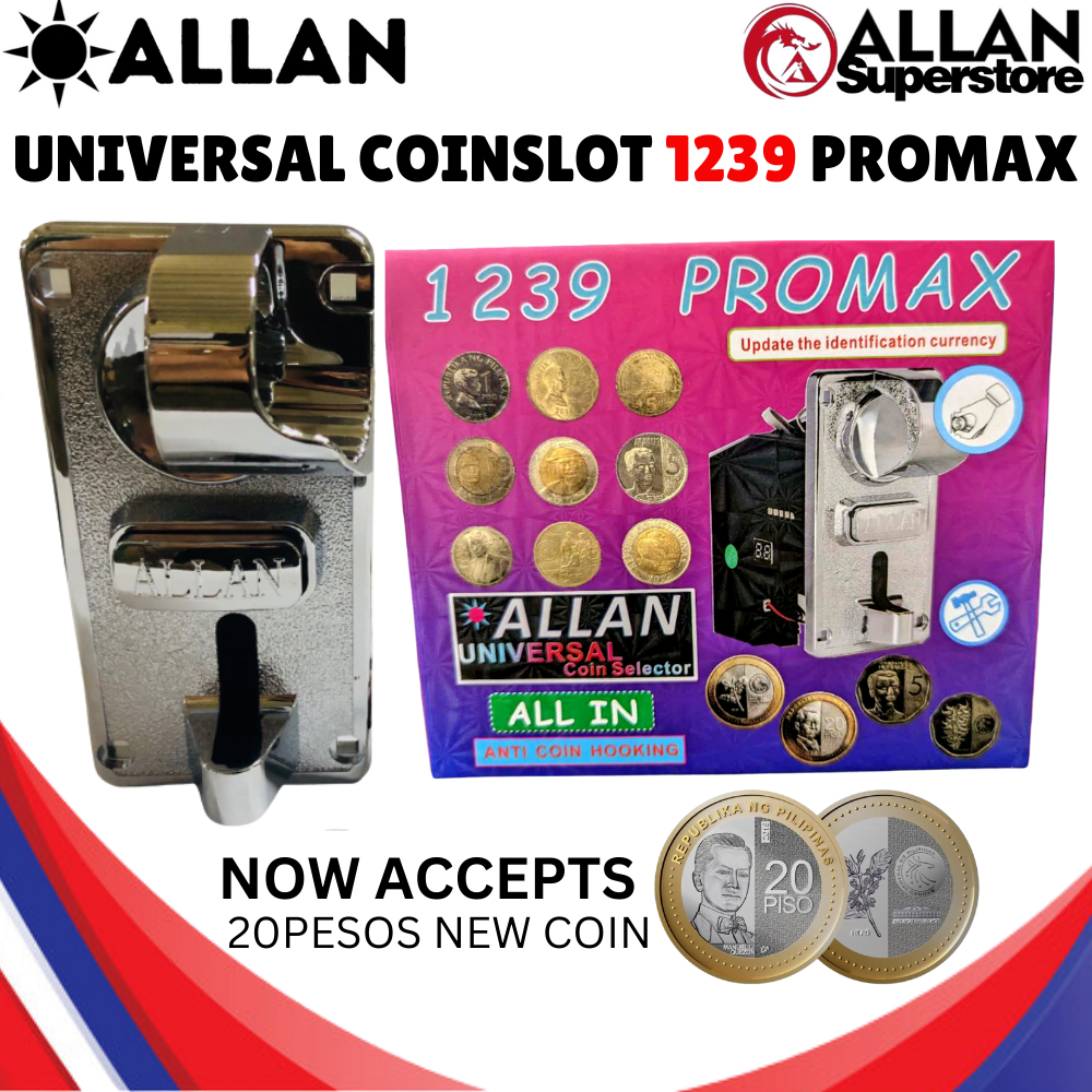 Allan Superstore 1239 Universal Coin Slot Multi Selector For Piso Net ...