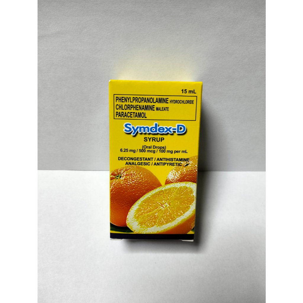 SYMDEX-D Syrup (oral Drops) 15ml | Shopee Philippines