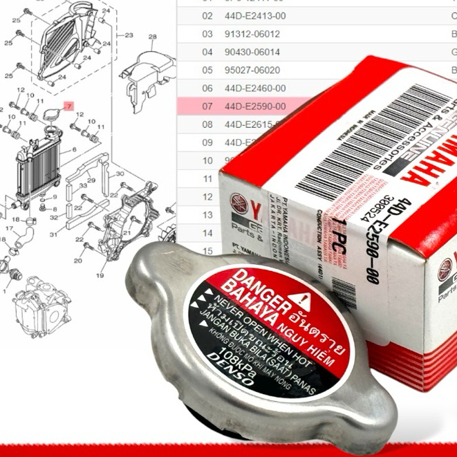 CONDUCTION ASSY MIO MX125 CARB TYPE 44D-E2590-00 | Shopee Philippines