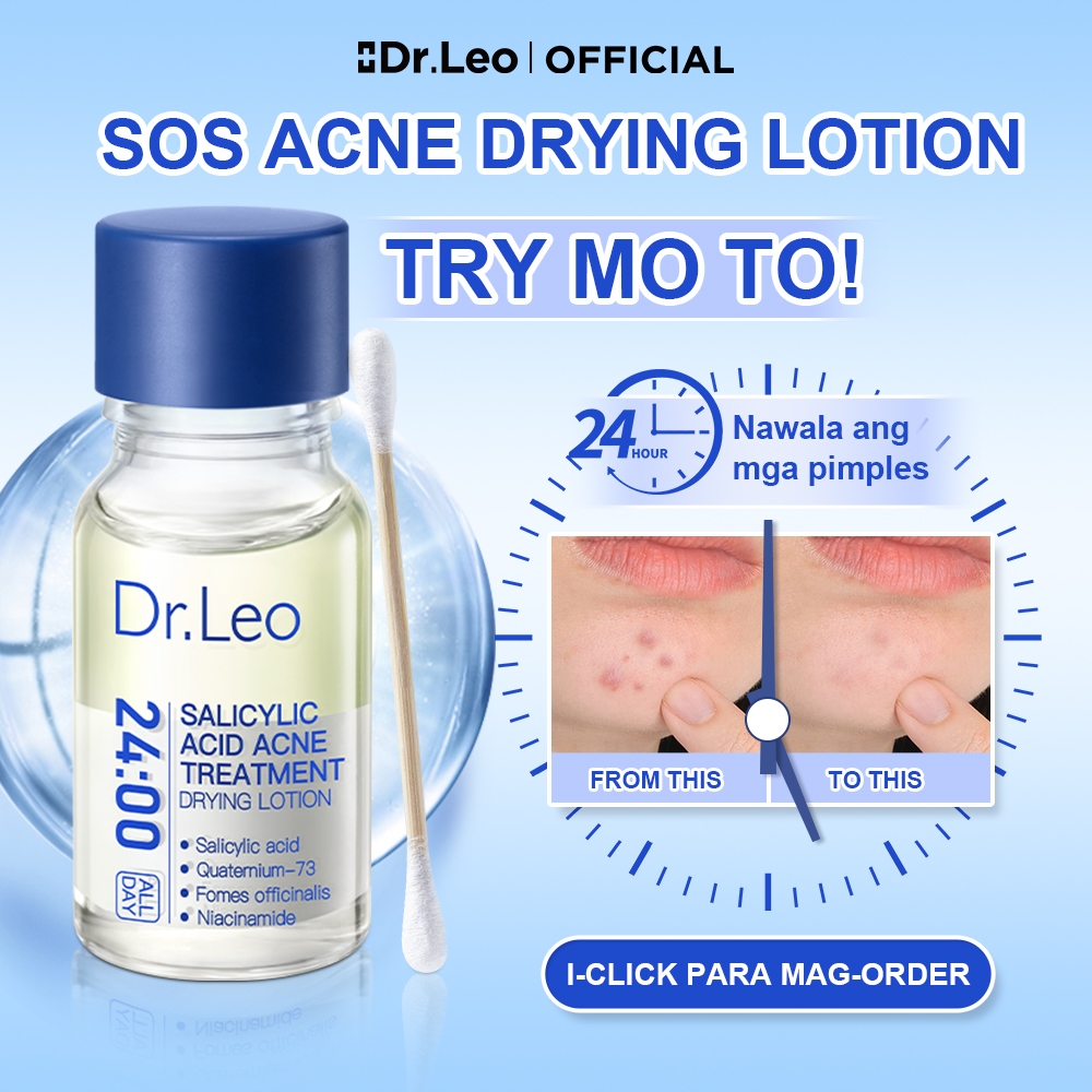 DrLeo Salicylic Acid Acne Essence Pimple Remover Scar Lightening Oil ...