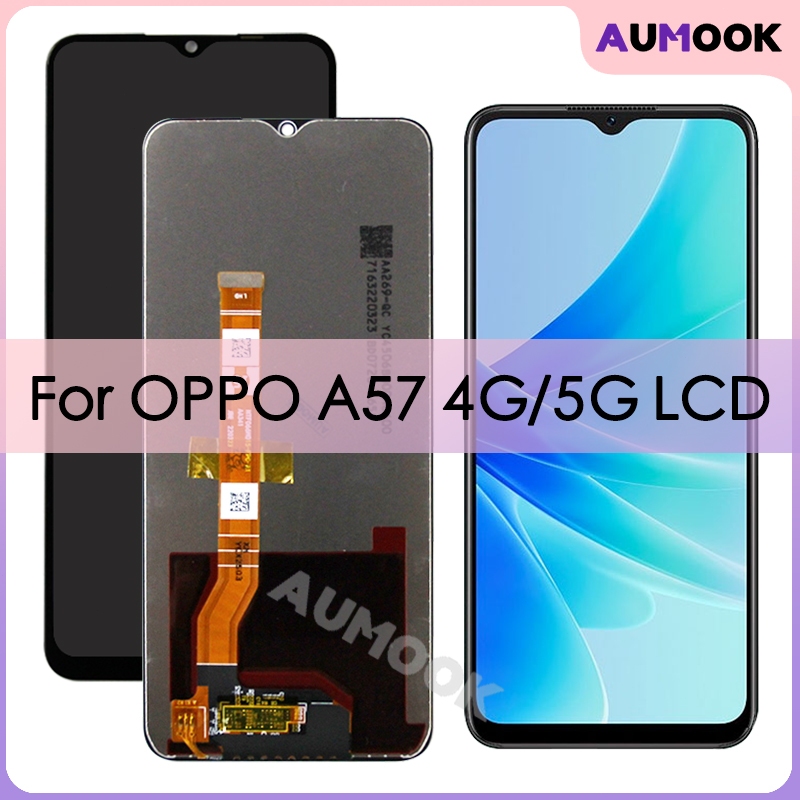 For OPPO A57 4G 5G LCD Display Touch Screen Digitizer Assembly CPH2387 ...