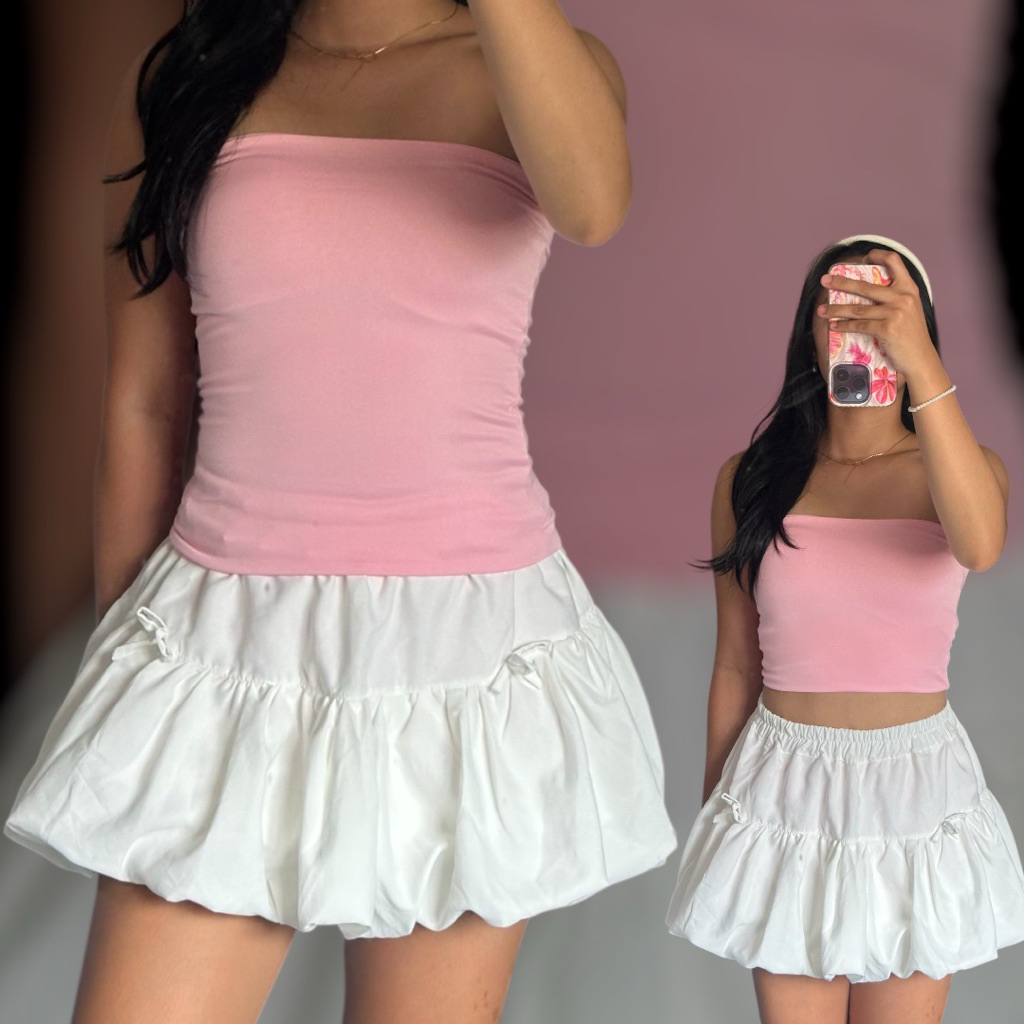 TUBE TOP DOUBLE LINING | FULL AND HALF LENGTH | Shopee Philippines
