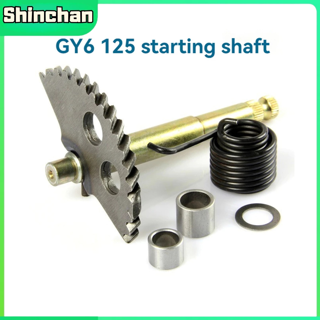 Kick Start shaft assembly GY6 125cc 150cc 152QMI 157QMJ 1P52QMI 1P57QMJ ...