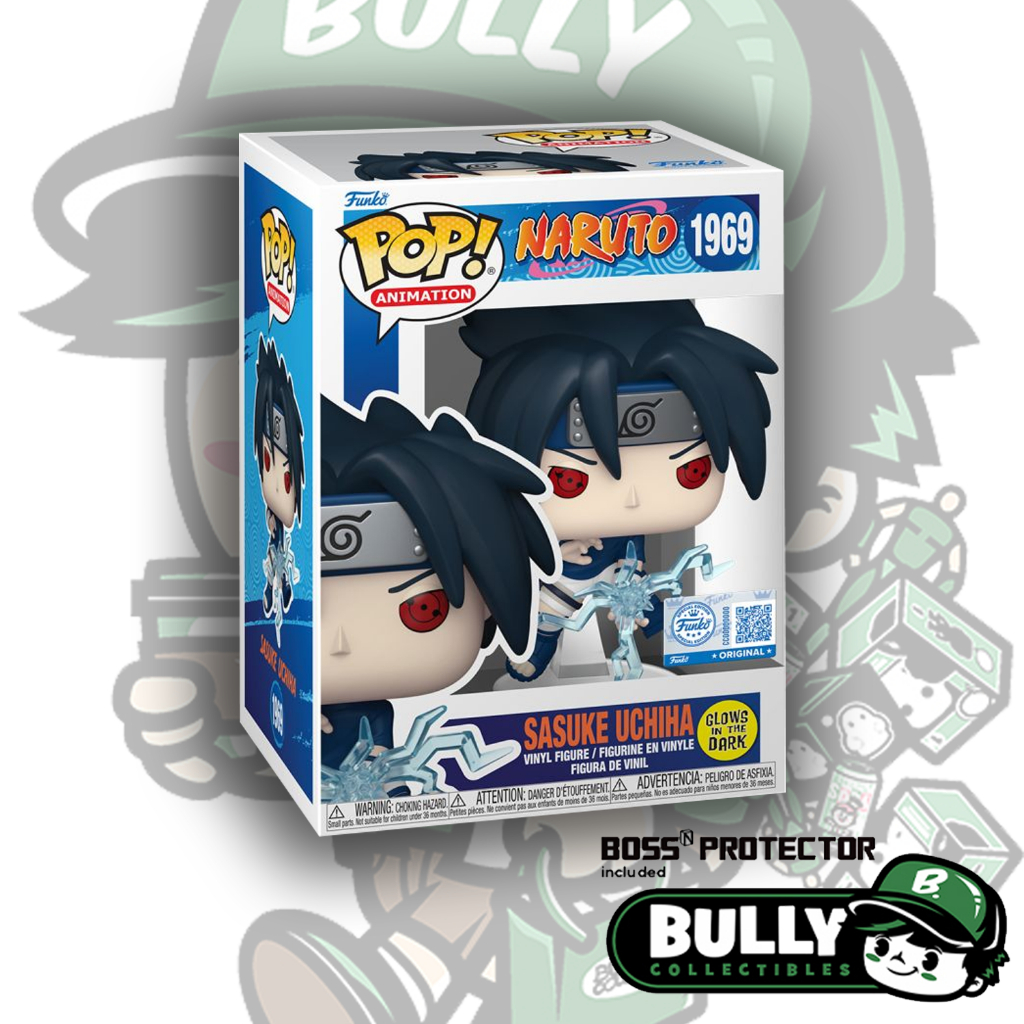 Funko POP! Animation: Naruto - Sasuke Uchiha (Chidori Glow) (FSE) 1969 ...