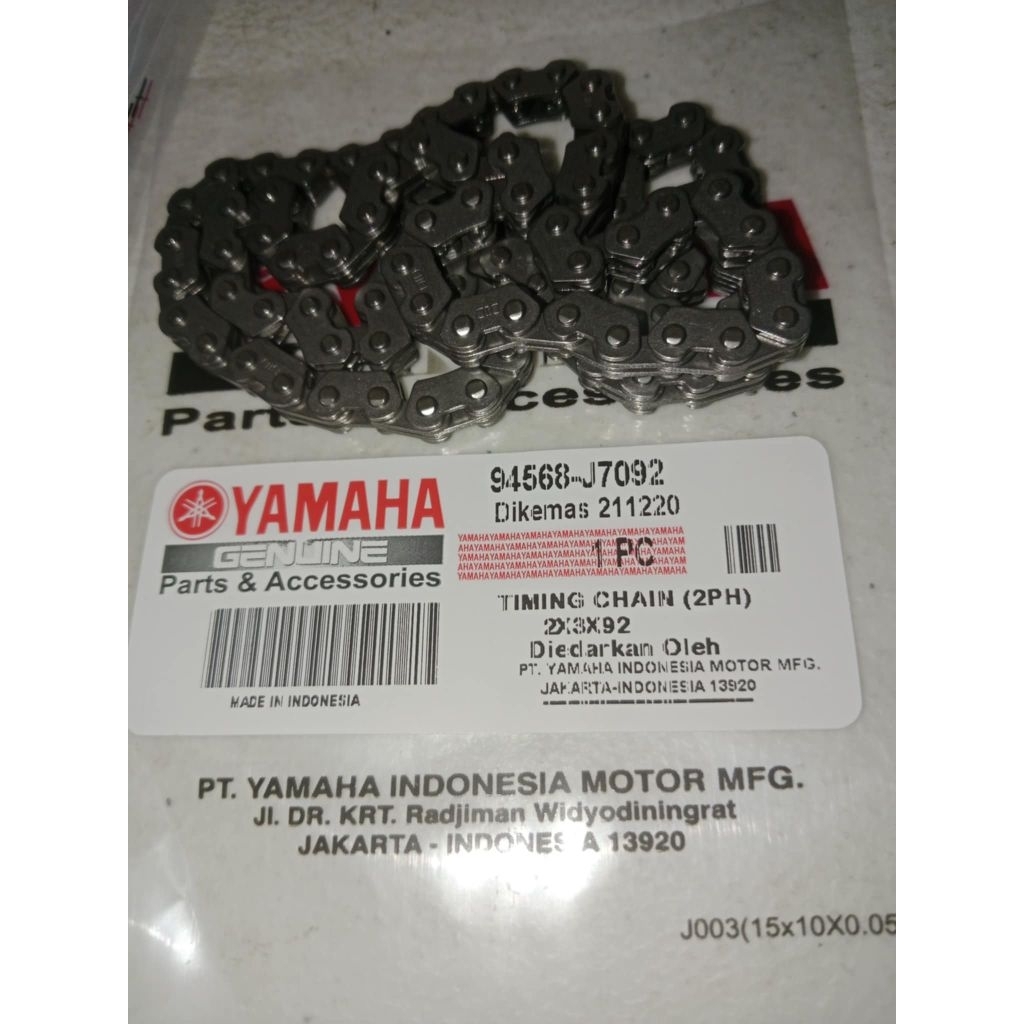 Mio i 125/ M3 TIMING CHAIN YAMAHA GENUINE INDONESIA | Shopee Philippines