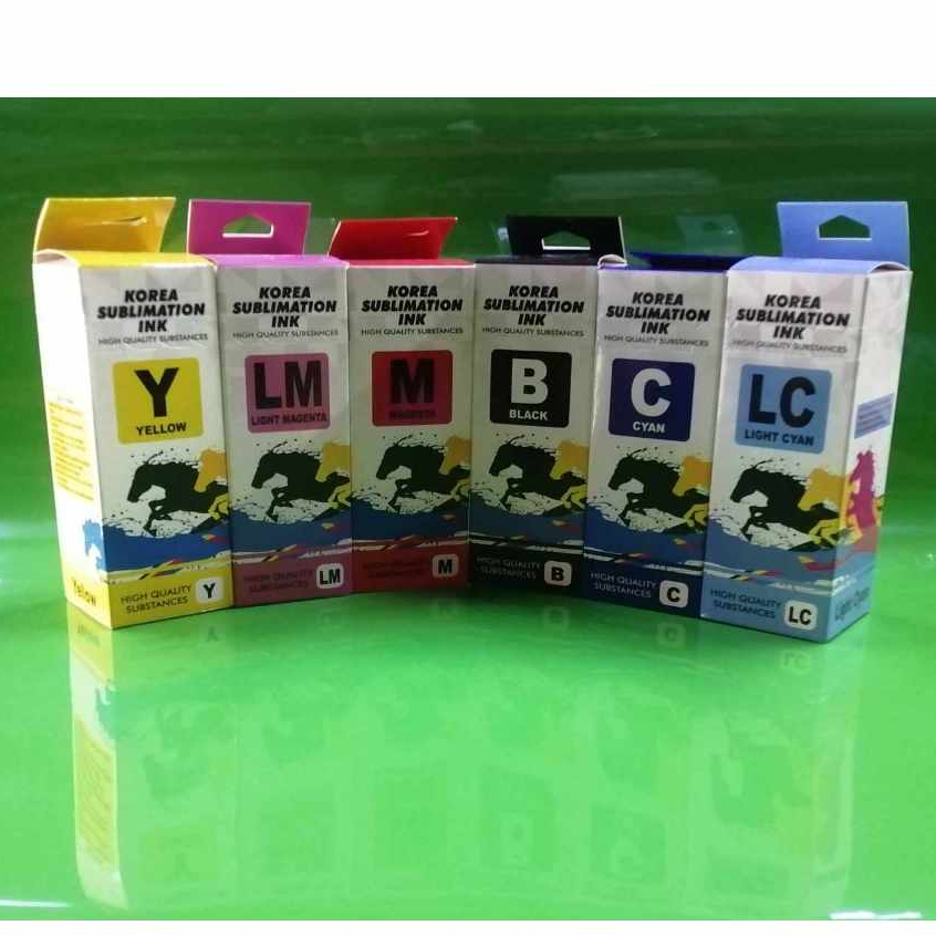 CUYI KOREA SUBLIMATION INK 100ML (6COLORS) | Shopee Philippines