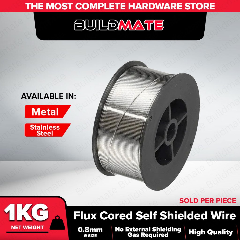 Buildmate Brand Flux Cored Self Shielding Wire 1KG Metal/Stainless 0 ...