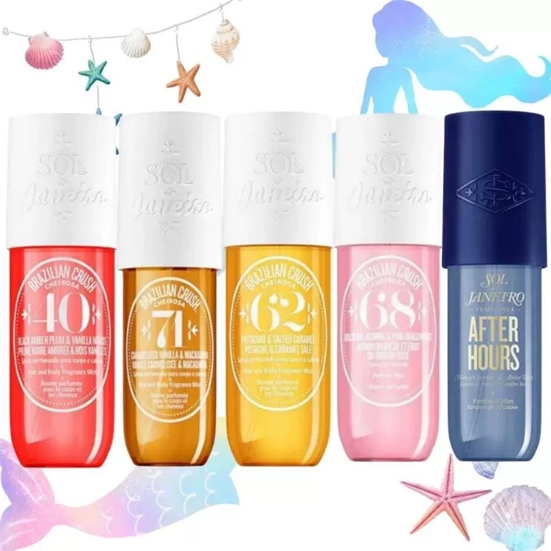 Sol Hair & Body de Fragrance Mist Full Sexy Janeiro summer Caramel ...