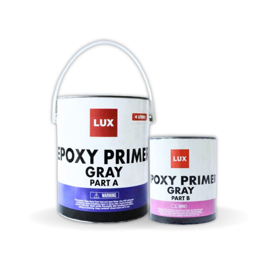 Lux Epoxy Primer Gray w/ Catalyst 4L | Shopee Philippines