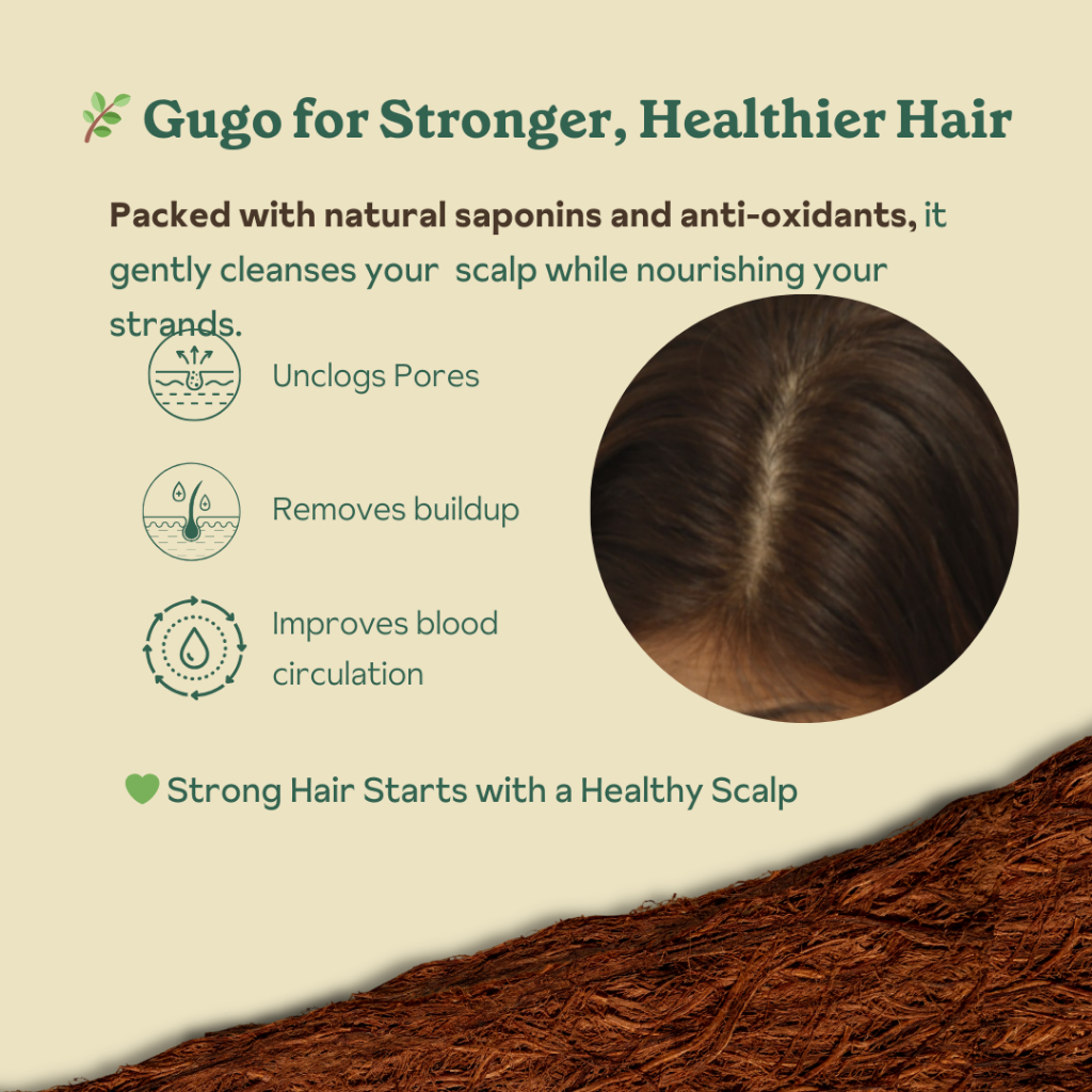 Zenutrients Gugo Duo 500mL Shampoo + 500mL Conditioner (Hairfall Rescue ...
