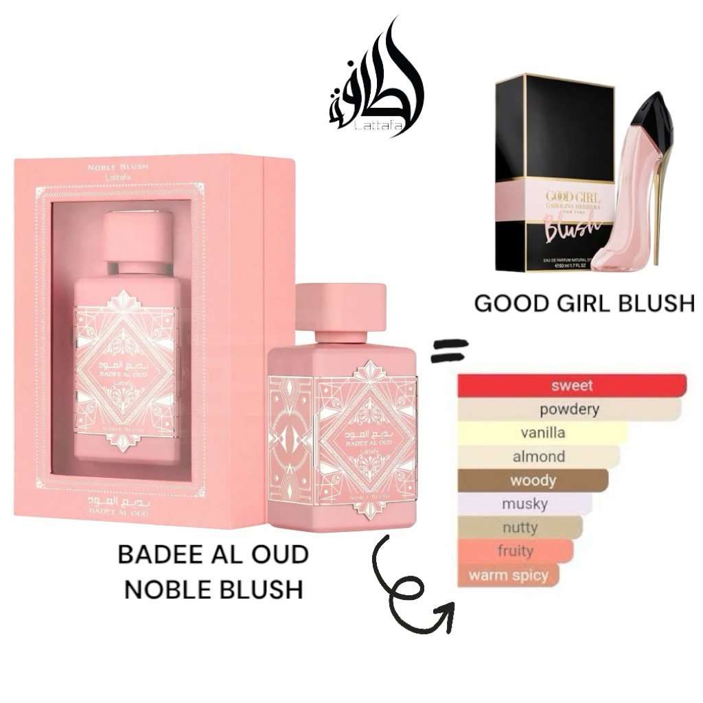 Lattafa Bade’e Al Oud Blush EDP (100ml) | Shopee Philippines