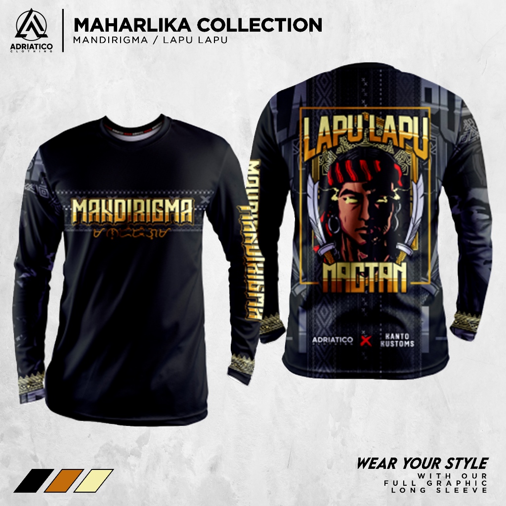 Adriatico X Kanto Kustoms Maharlika "LAPU-LAPU" Moto Jersey | Shopee Philippines
