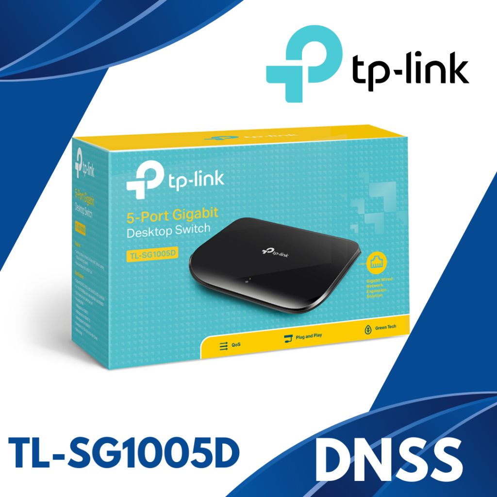 TP-LINK / TP LINK TL-SG1005D 5-Port Gigabit Desktop Switch | Shopee ...